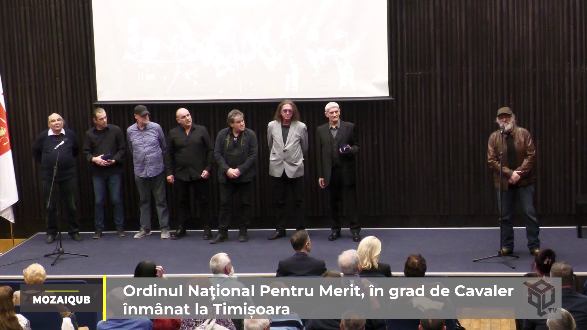 Ordinul Naţional Pentru Merit, în grad de Cavaler înmânat la Timișoara ...