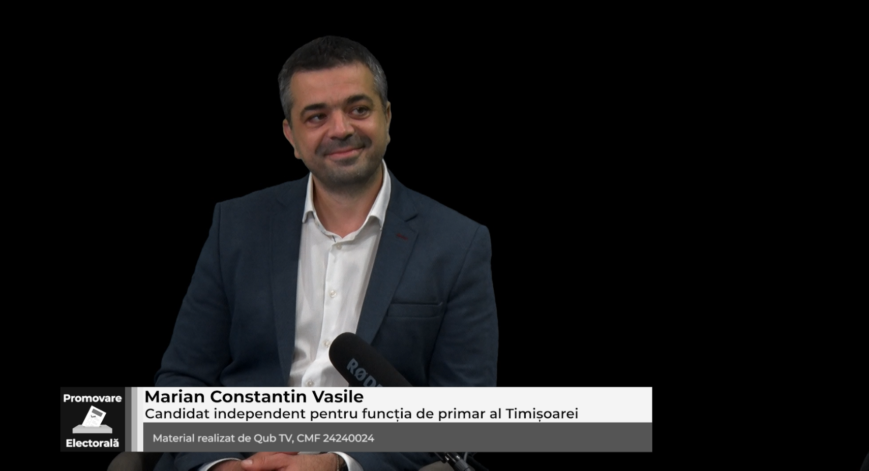 Promovare Electorală Marian Constantin Vasile - Candidat independent pentru funcția de primar al ...